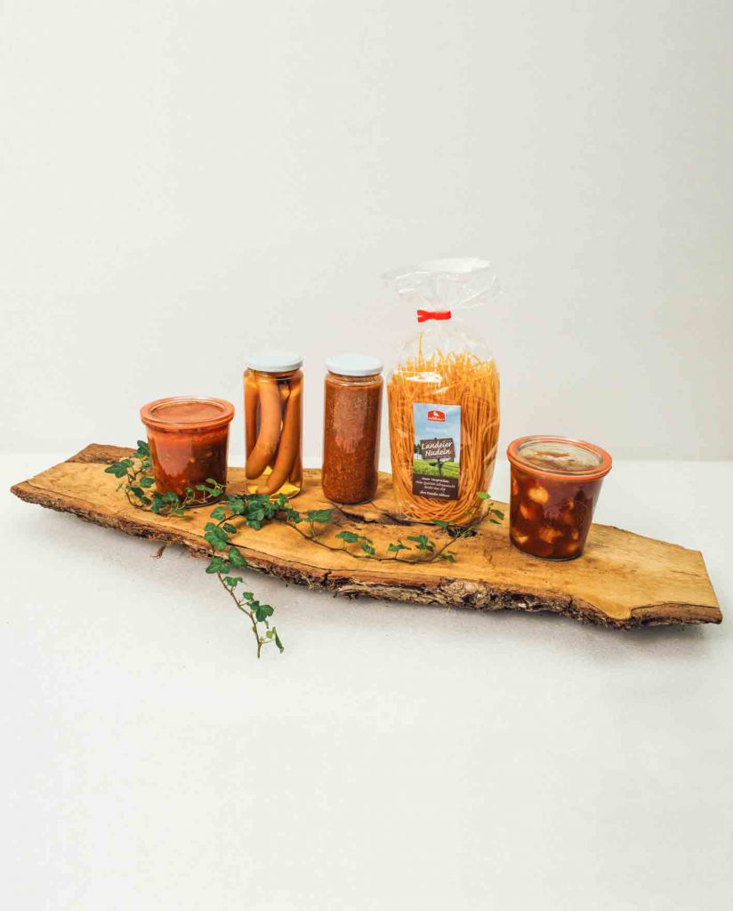 Wurstkorb als Geschenk | Wurstgeschwister